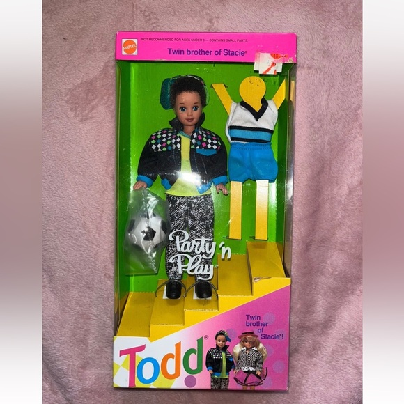 Mattel | Toys | Barbie Party N Play Todd 992 Nrfb Mattel Twin Brother ...